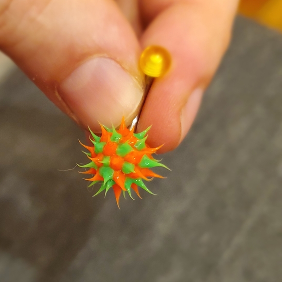 Jewelry | Belly Button Ring Navel Piercing With Spike Silicone Ball ...